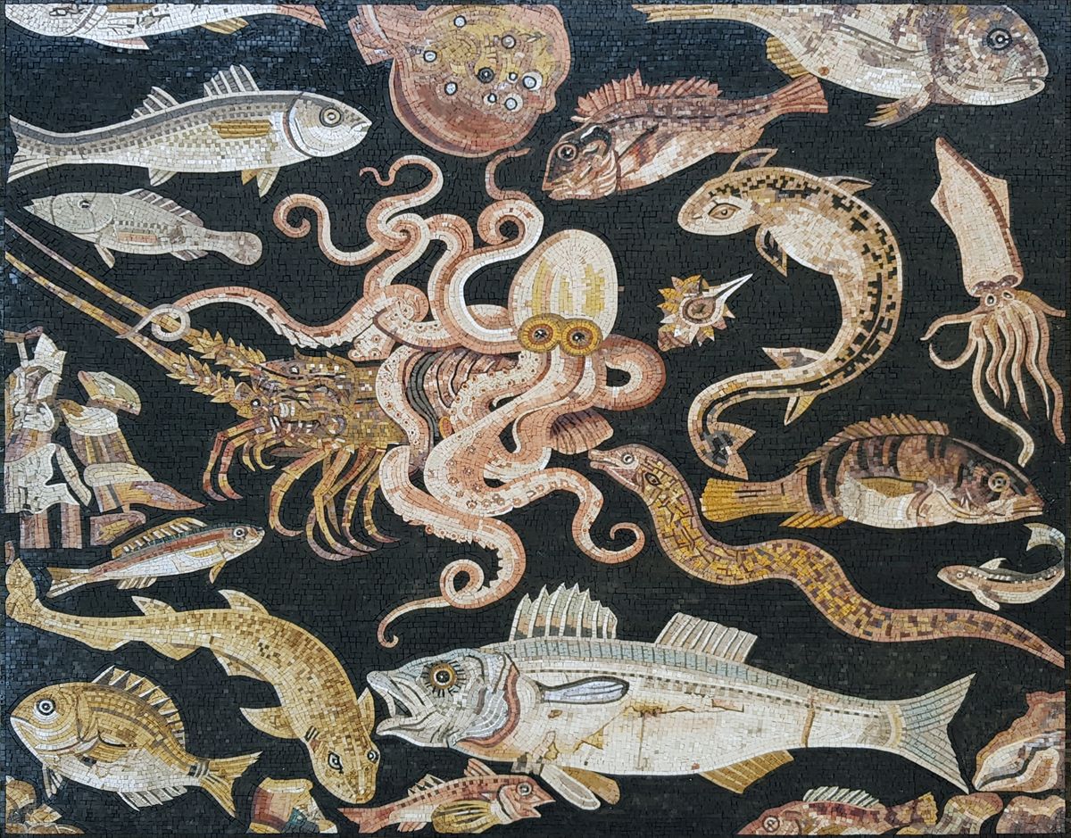 Mosaic Fish - Mosaic Natural