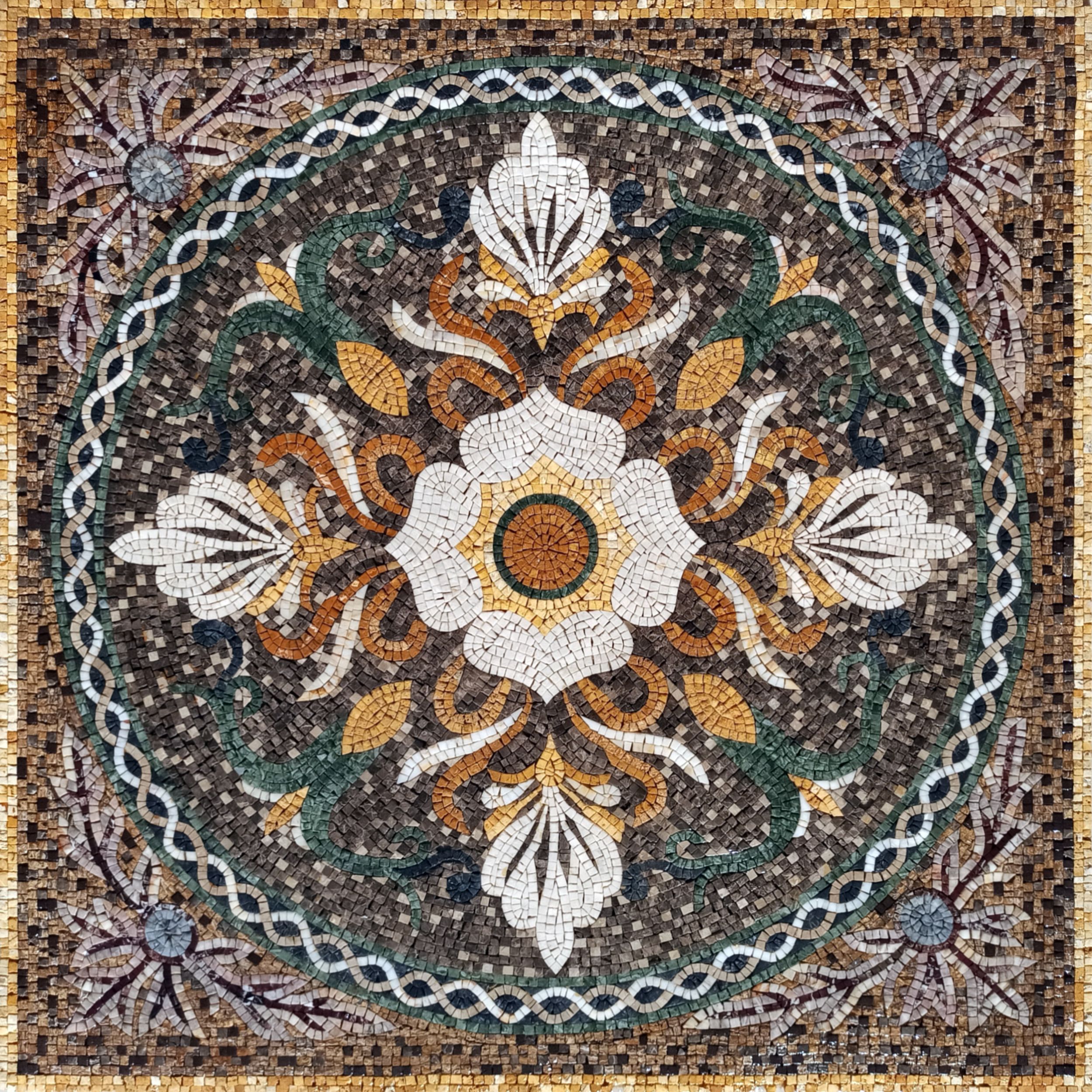 Nature-Inspired Decorative Mosaic | Mosaic Natural