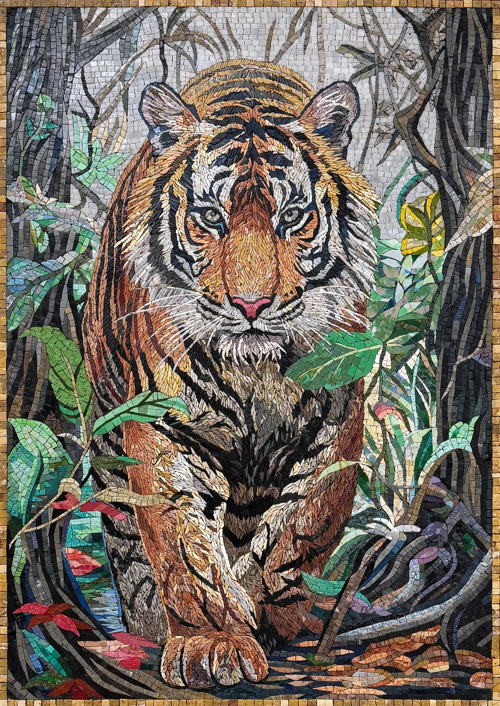 Oval Mosaic Tiles | Mosaic Natural