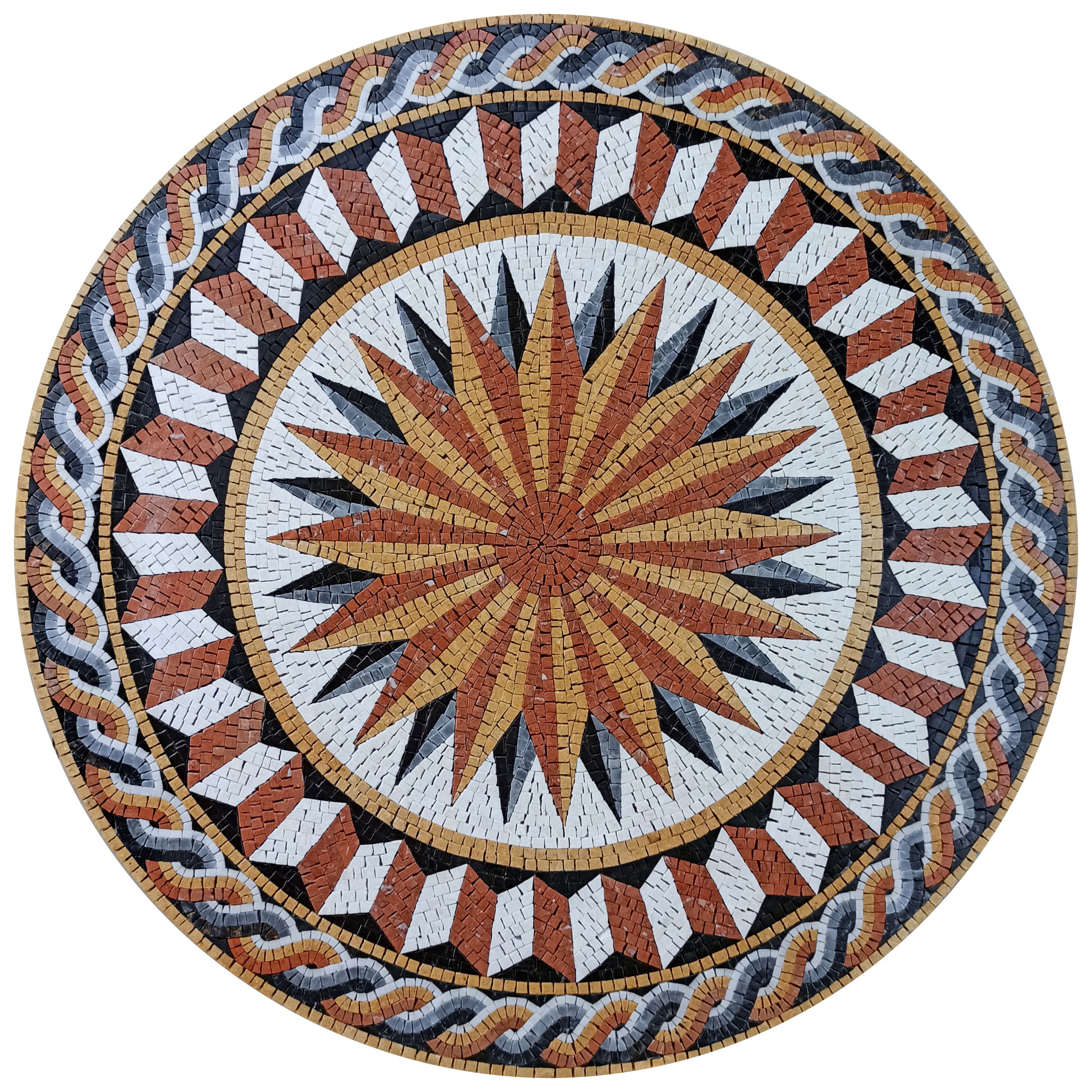 Round Mosaic Tiles, Page 5 | Mosaic Natural